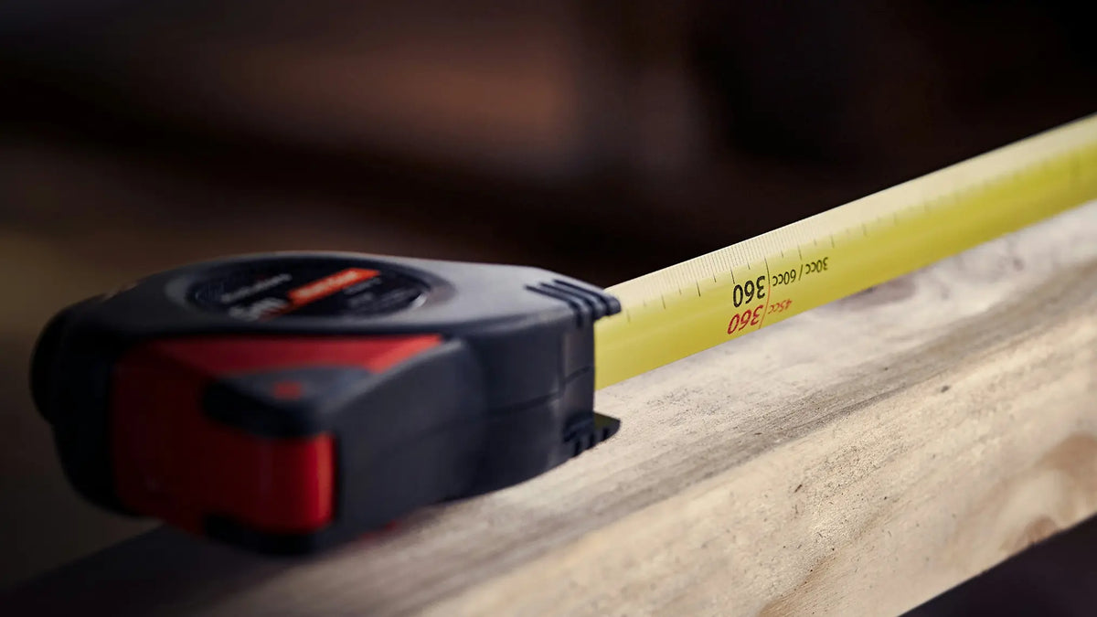 CC scale on measuring tapes – For a simpler workday | Hultafors