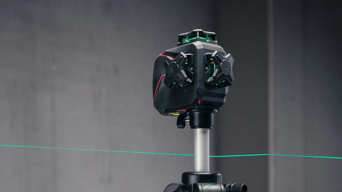 Green precision in 360° with our new Cross-Laser H3x360G | Hultafors